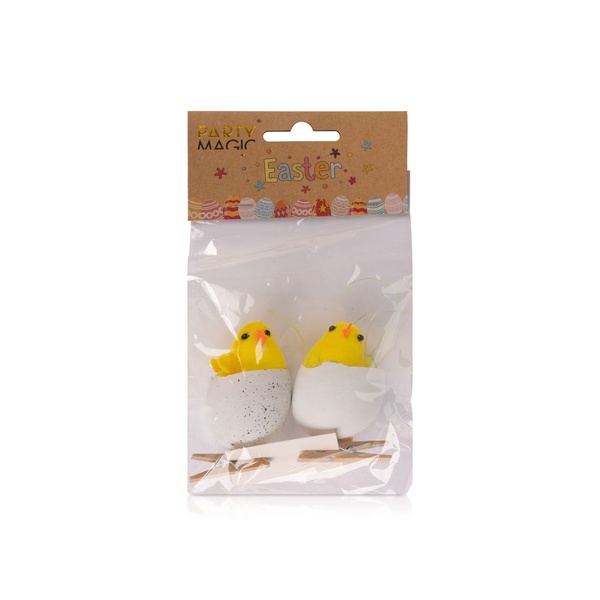 Party Magic Easter chicks decoration 2 pack - Spinneys UAE