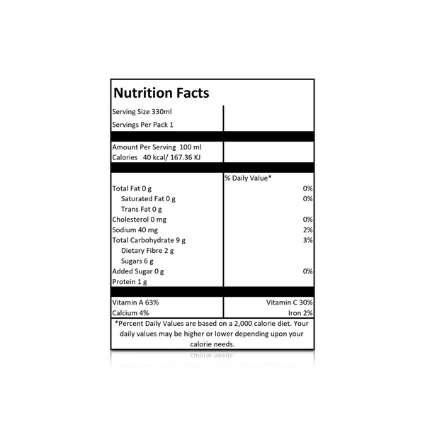 Barakat carrot orange juice 330ml - Spinneys UAE