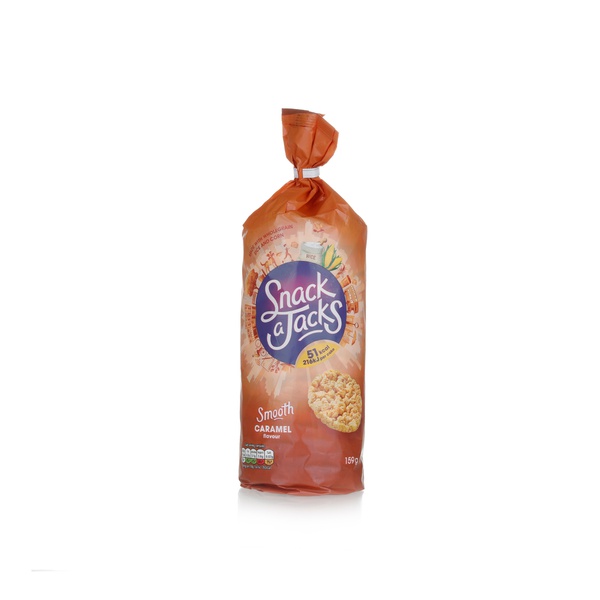 Snack a Jacks Caramel Rice Cakes 120g - Spinneys UAE