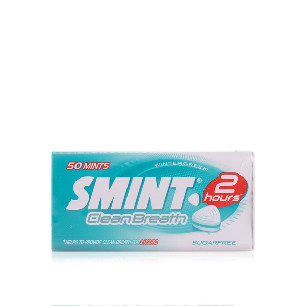 Smint Clean Breath Wintergreen 50 Mints 35g - Spinneys UAE