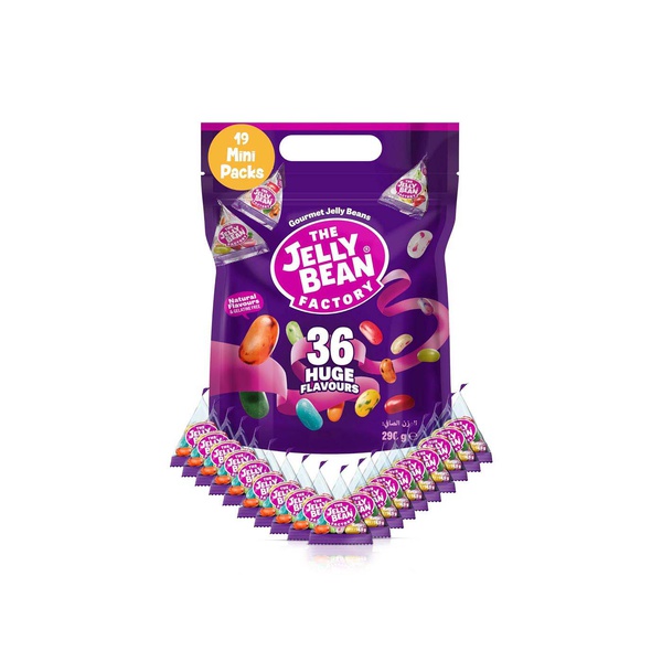 The Jelly Bean Factory 36 Flavors Mix 19 Mini Packs 290g - Spinneys ...