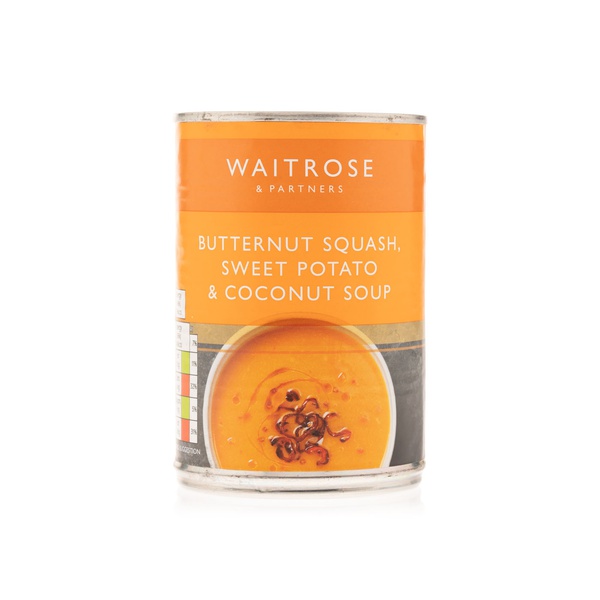 Waitrose Butternut Squash, Sweet Potato and Coconut Soup 400g ...