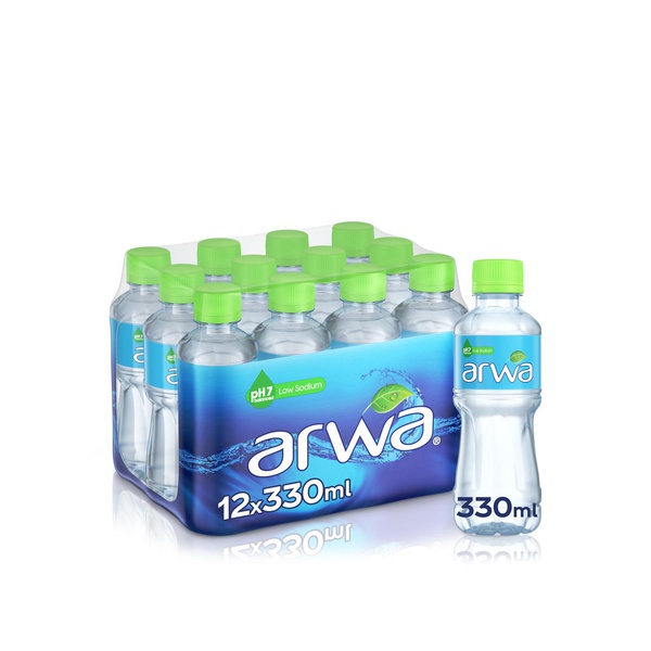 Arwa Mineral Water 330ml x 12 - Spinneys UAE