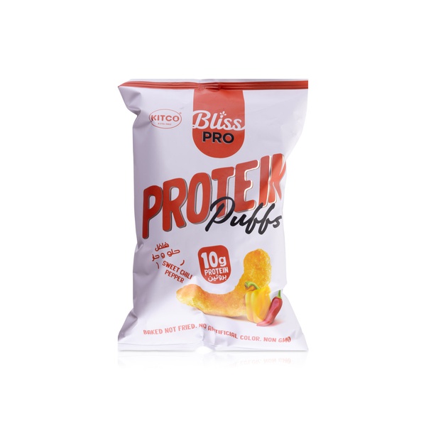 Kitco Bliss Sweet Chilli Protein Puffs 50g - Spinneys UAE