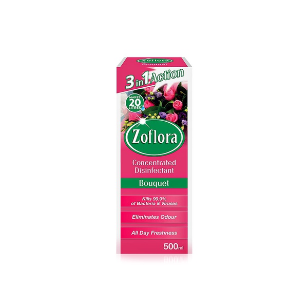 Zoflora Bouquet Concentrated Disinfectant 500ml - Spinneys UAE