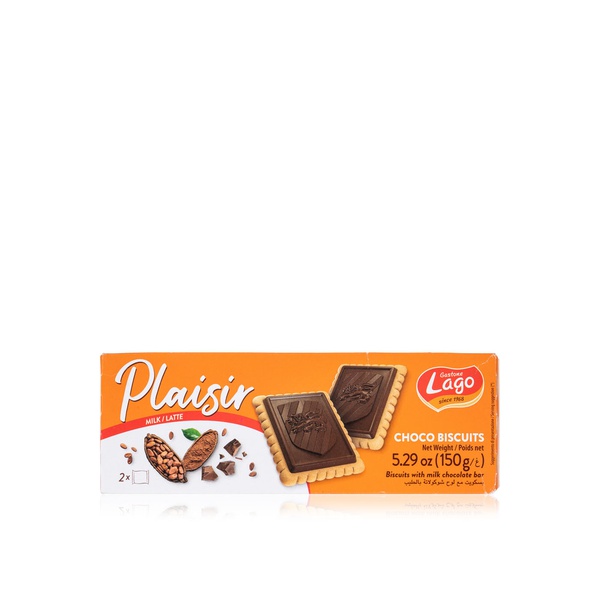 Lago Plaisir Choco Biscuits 150g - Spinneys UAE