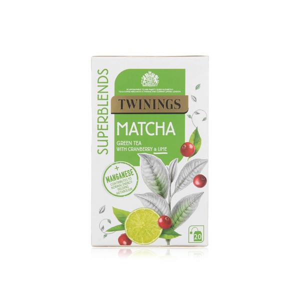 Twinings Superblends Matcha Tea 40g - Spinneys UAE