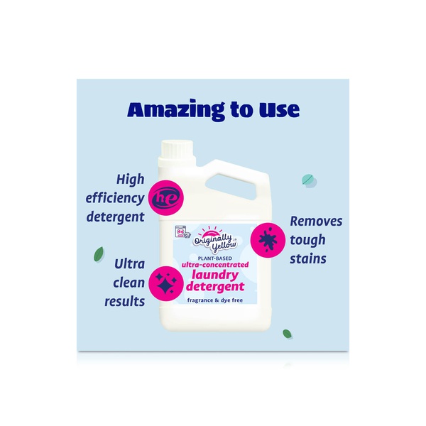 Originally Yellow Fragrance Free Laundry Liquid 1.89 litre - Spinneys UAE