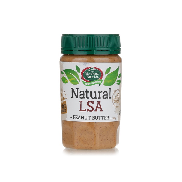 Mother Earth Natural LSA Blend Peanut Butter 380g - Spinneys UAE