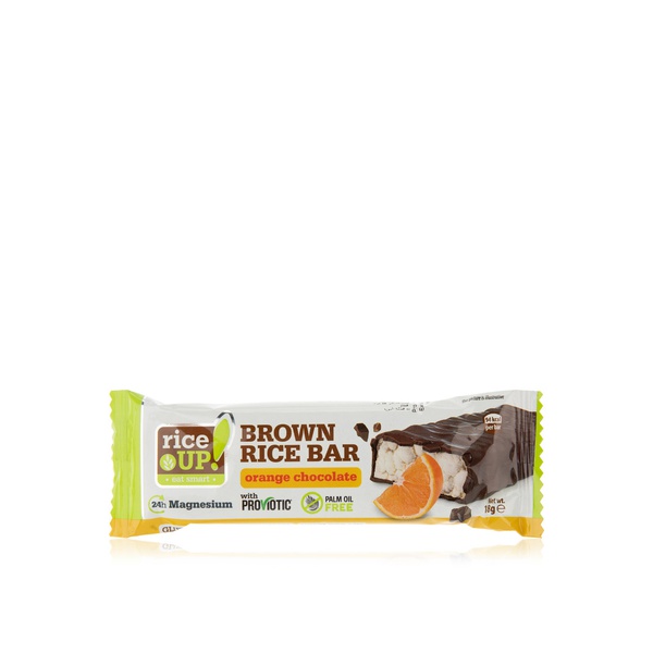 Rice Up Chocolate Orange Bar 18g - Spinneys UAE
