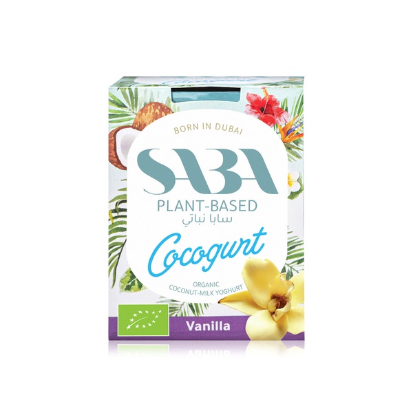Saba Plant-Based Yoghurt Vanilla 115g - Spinneys UAE