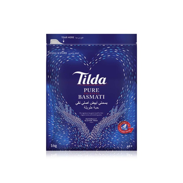 Tilda pure basmati rice 5kg price in UAE | Spinneys UAE | supermarket ...