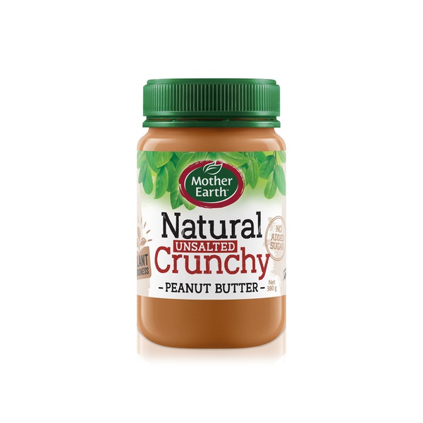 Mother Earth Crunchy Peanut Butter 380g