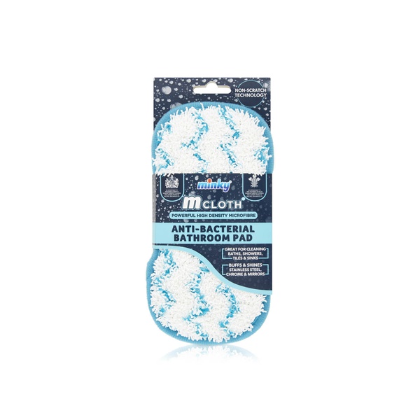 Minky Antibacterial Bathroom Microfibre Cleaning Pad - Spinneys UAE