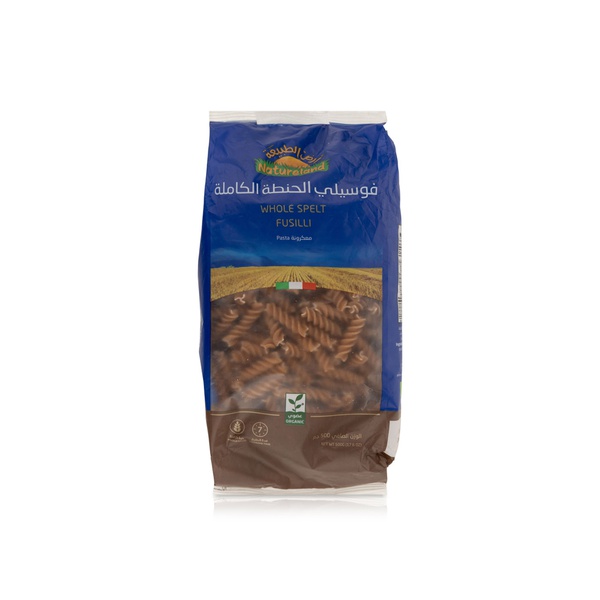 Natureland Whole Spelt Fusilli Pasta 500g - Spinneys United Arab Emirates