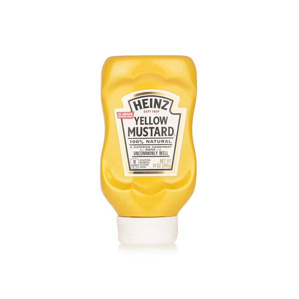 Heinz Yellow Mustard Squeezy 396g - Spinneys UAE