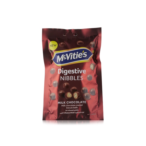 McVitie's Digestive nibbles milk chocolate 120g - Spinneys UAE