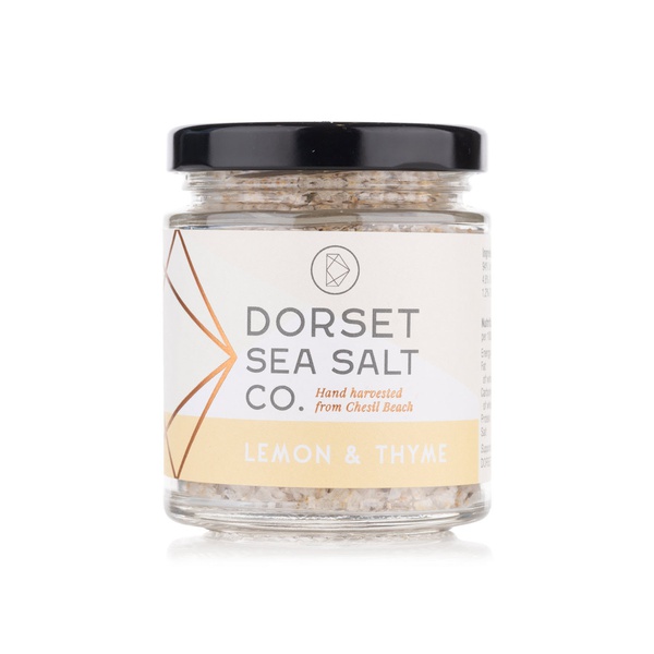 Dorset Sea Salt Co Lemon and Thyme Infused Dorset Sea Salt 100g ...