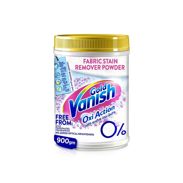 Vanish Gold Oxi Action Fabric Stain Remover Powder for Whites 900g ...