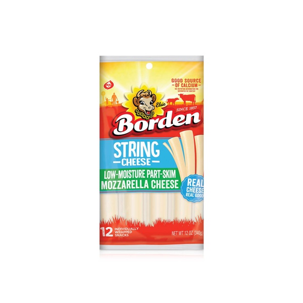 Borden Mozzarella String Cheese 340g - Spinneys United Arab Emirates