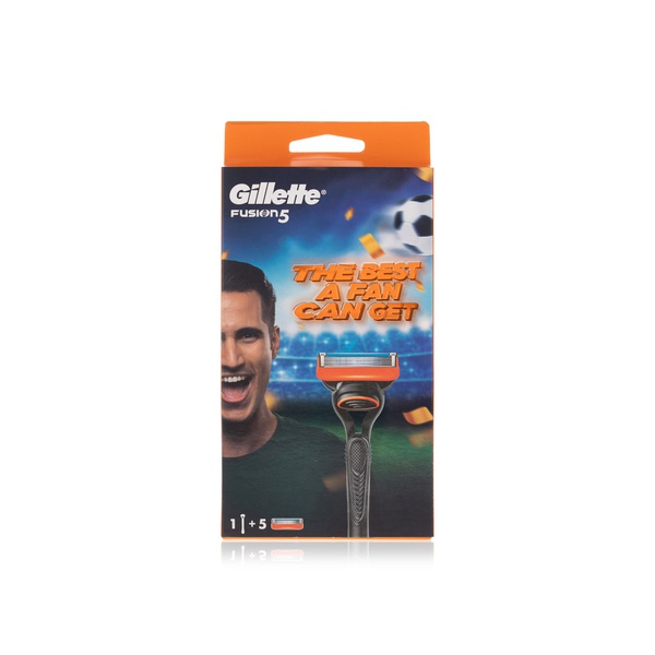 Gillette Fushion Hand + 5 Blades - Spinneys UAE