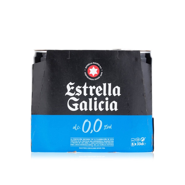 Estrella Galicia 0.0 330ml - Spinneys UAE