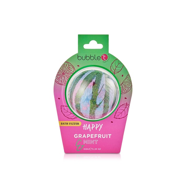 Bubble T Happy Bath Fizzer Grapefruit and Mint 150g - Spinneys UAE