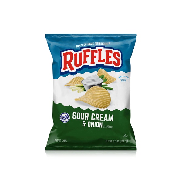 Ruffles Sour Cream & Onion 184.2g - Spinneys UAE