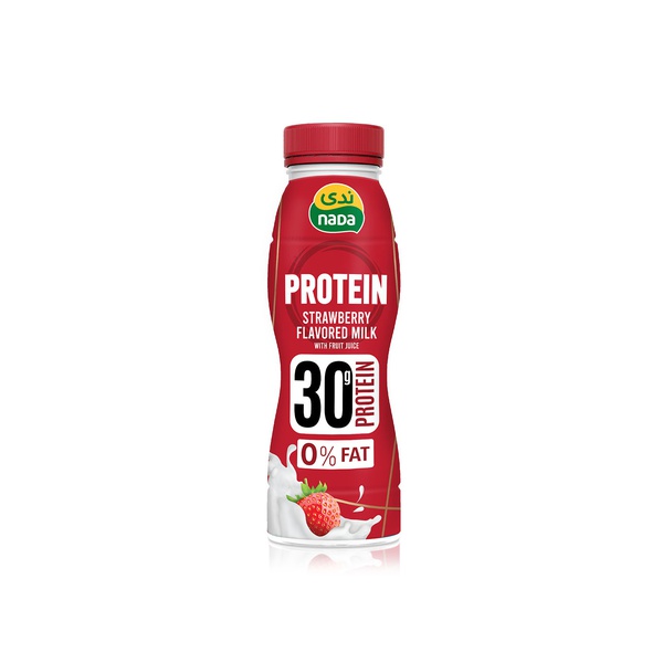 Nada Protein Milk Strawberry 320ml - Spinneys UAE