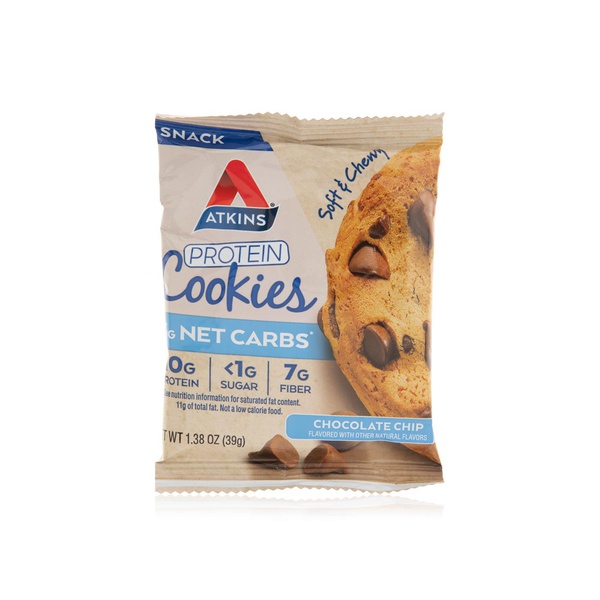 Atkins Protein Cookies Chocolate Chip 39g - Spinneys UAE