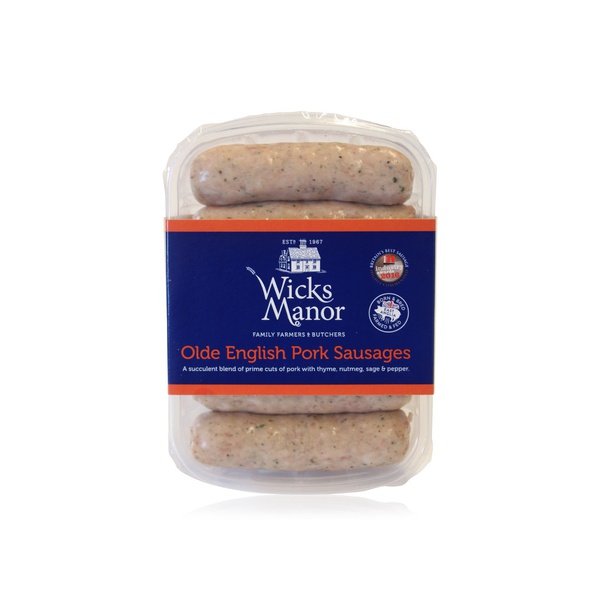Wicks Manor Old English Sausages 400g - Spinneys UAE
