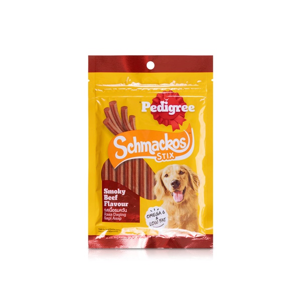 Pedigree smoky beef schmackos stix 70g - Spinneys UAE