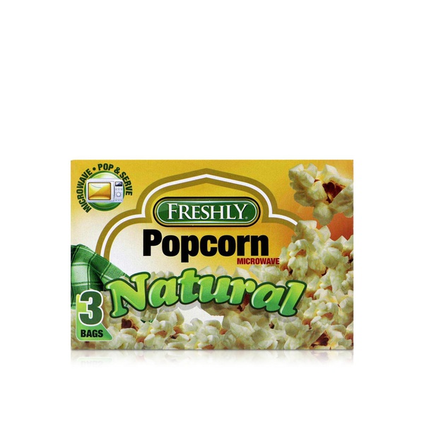 Freshly Natural Microwave Popcorn 112g - Spinneys United Arab Emirates