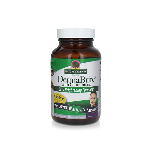 Nature's Answer DermaBrite with Glutathione Capsules x 60 - Spinneys UAE