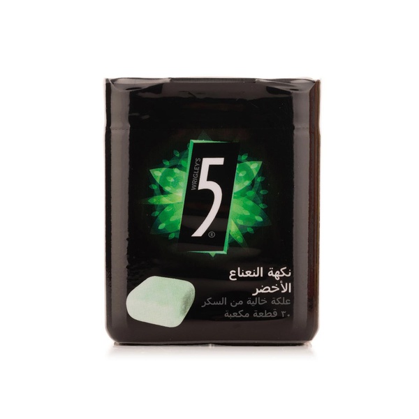 Wrigley's 5 Spearmint Gum 61g - Spinneys UAE