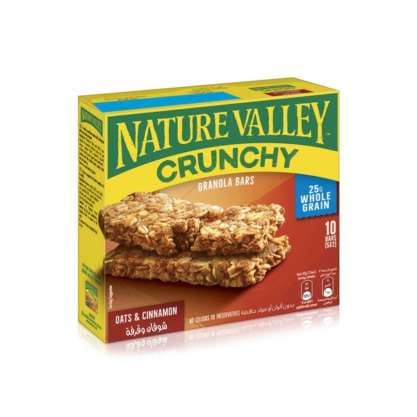 Nature Valley Crunchy Oats and Cinnamon Granola Bars 5 x 42g price in ...