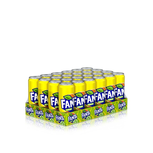 Fanta Citrus Cans 330ml x 24 - Spinneys UAE