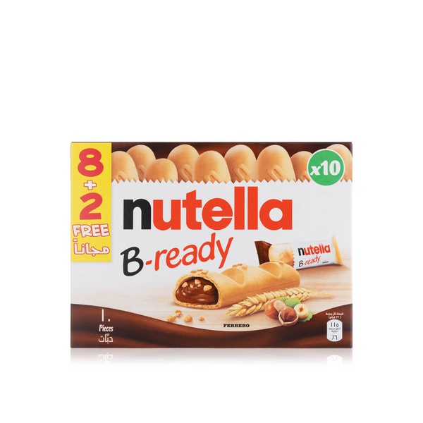 Nutella B-Ready 10 Pack 220g - Spinneys UAE