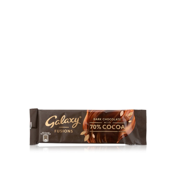 Galaxy Fusions Dark Chocolate with 70% Cocoa 35g - Spinneys UAE