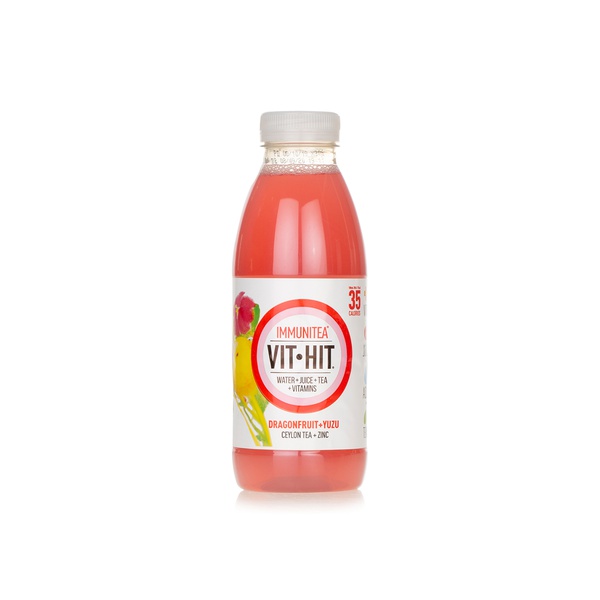 Vit-Hit Immunitea Dragonfruit 500ml - Spinneys UAE