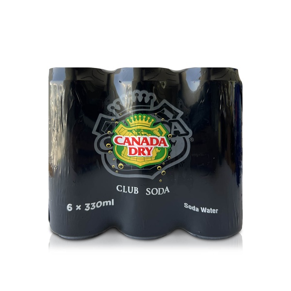 Canada Dry Club Soda Can 330ml - Spinneys UAE