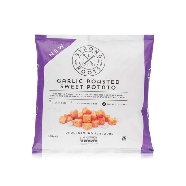 Strong Roots Frozen Vegan Garlic Roasted Sweet Potato 500G price in UAE ...
