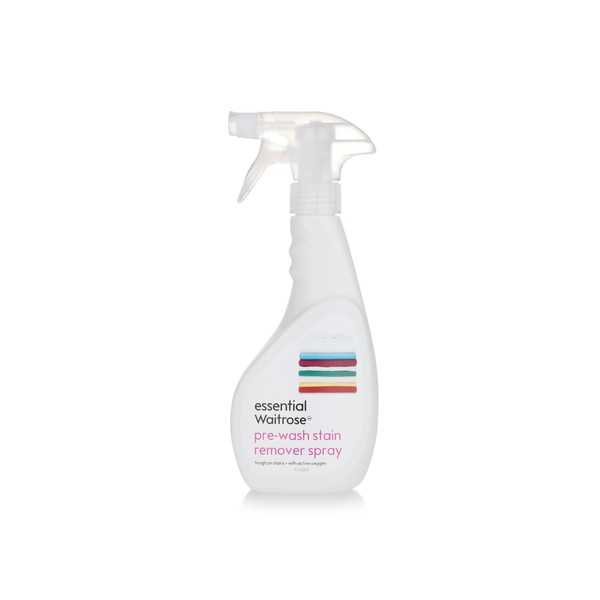 Waitrose Essential Pre-Wash Stain Remover Spray 500ml - Spinneys United ...