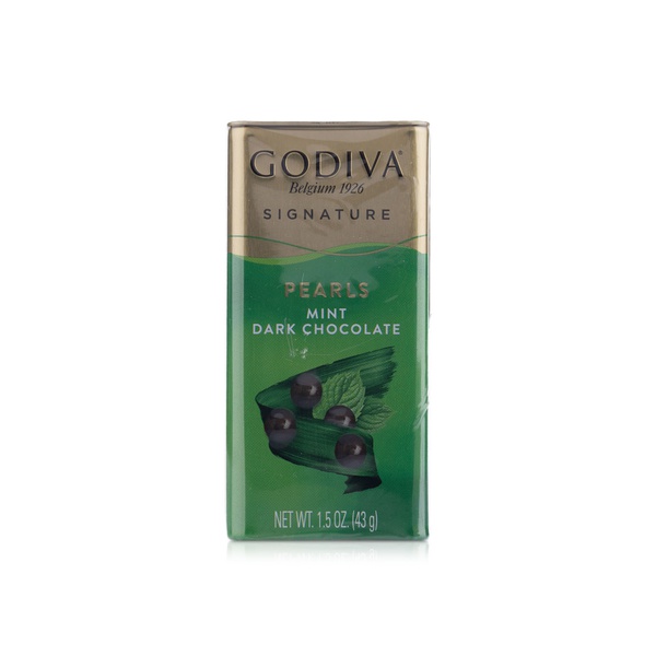 Godiva Pearls Dark Mint 43g - Spinneys United Arab Emirates