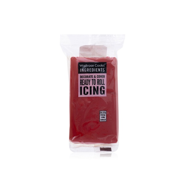 Waitrose Cook's Ingredients Icing Red 250g - Spinneys UAE