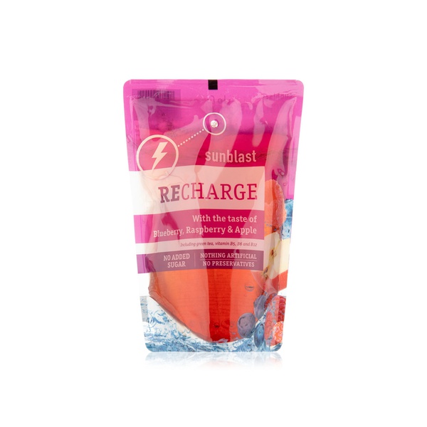 Sunblast Recharge No Added Sugar Blueberry Raspberry and Apple Juice ...