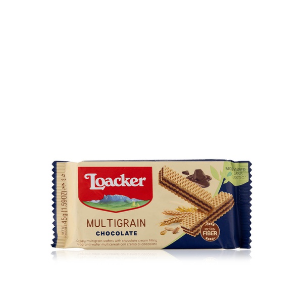 Loacker Multigrain Chocolate Wafers 45g - Spinneys UAE