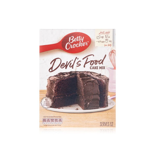 Betty Crocker Devil's Food Cake Mix 425g - Spinneys UAE