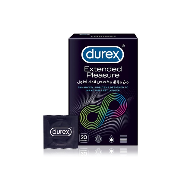 Durex Extended Pleasure Condom x 20 - Spinneys UAE