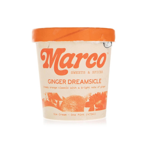 Marco ginger dreamsicle ice cream 473ml - Spinneys UAE